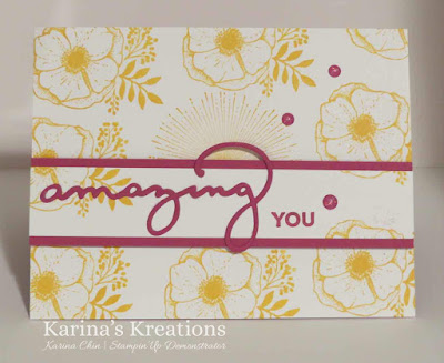 Stampin'Up Amazing You - Karina Chin, Stampin' Up! Demonstrator