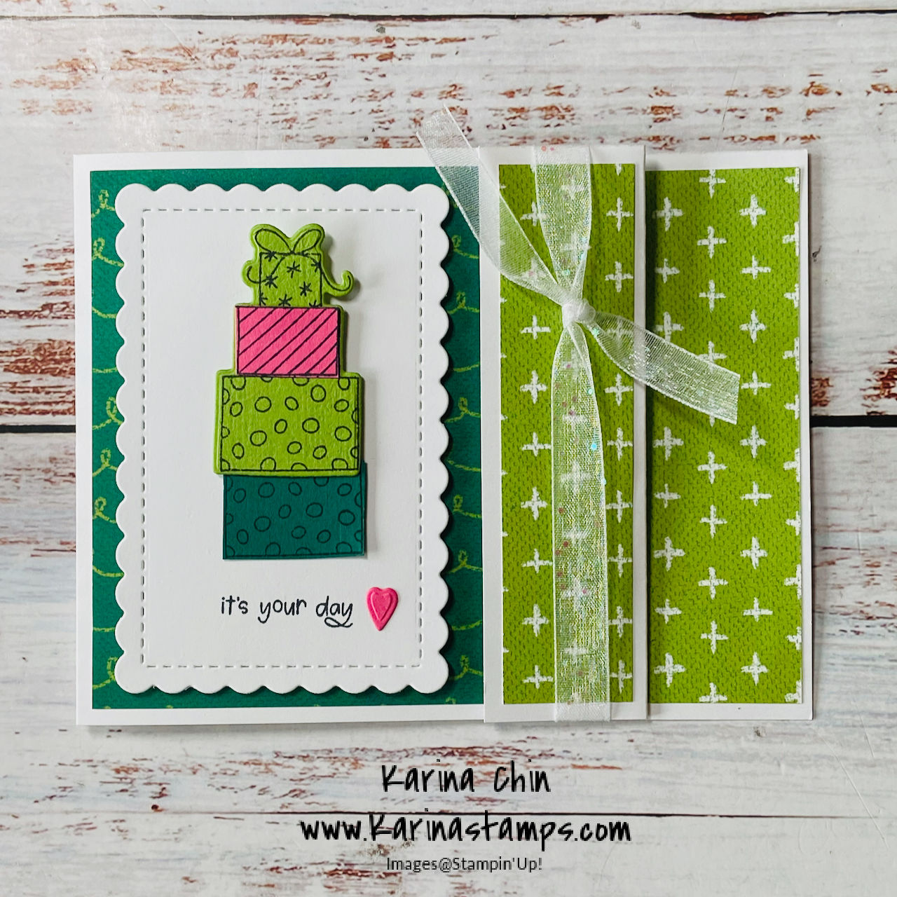 Cards That Move - Warm Welcome card - Karina Chin, Stampin' Up ...
