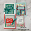 Free Christmas Card Class using Christmas Labels stamp set - Karina ...